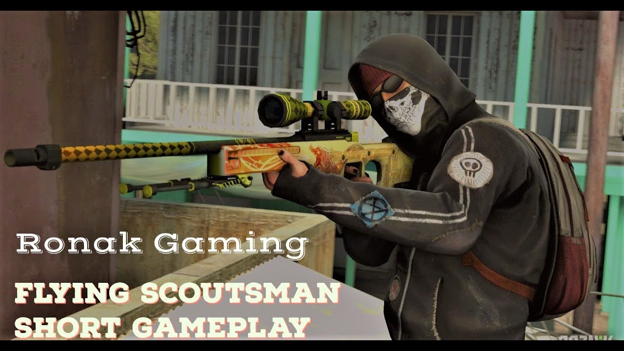 Playing CS: GO The Flying Scotsman Sniper Short Gameplay Only Gameplay ...