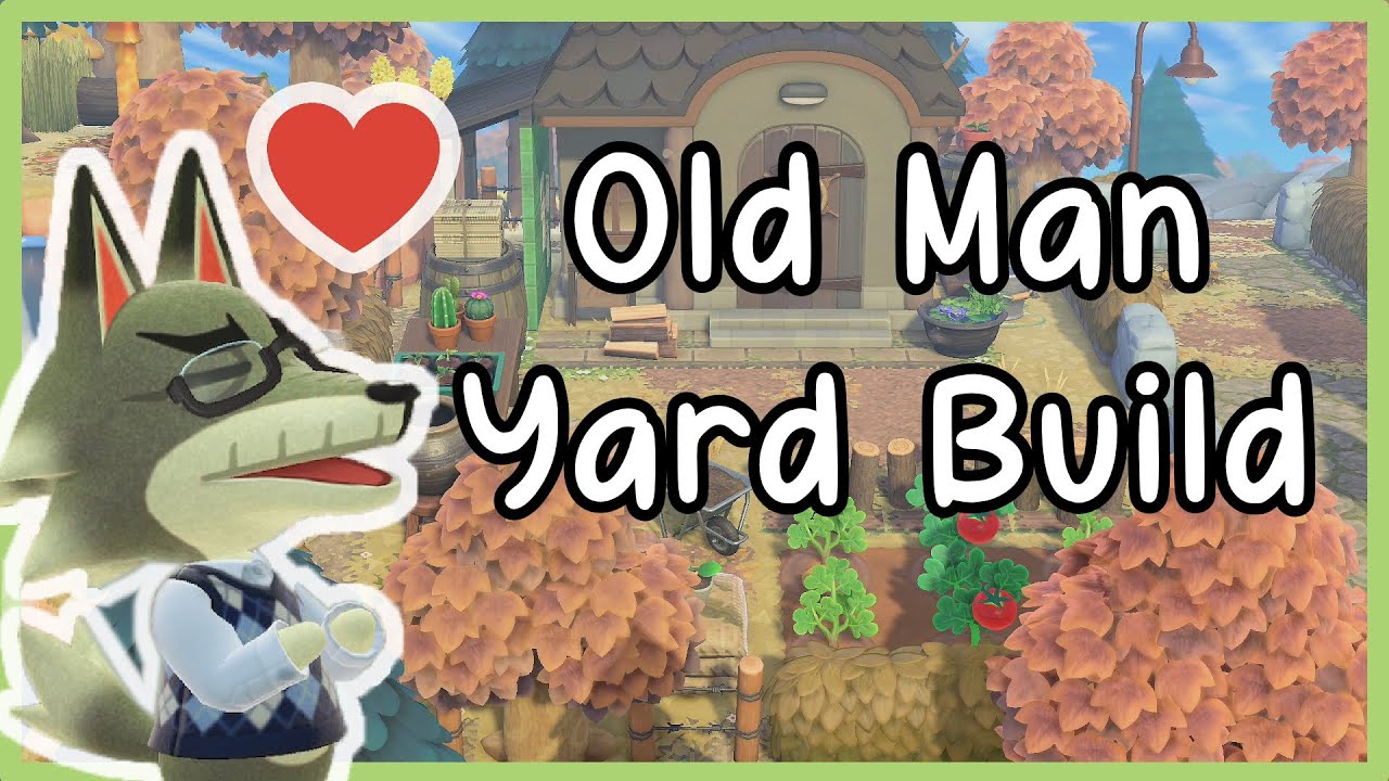 A yard for Dobie 🌲🍄 Decorate with me - Animal Crossing New Horizons ...