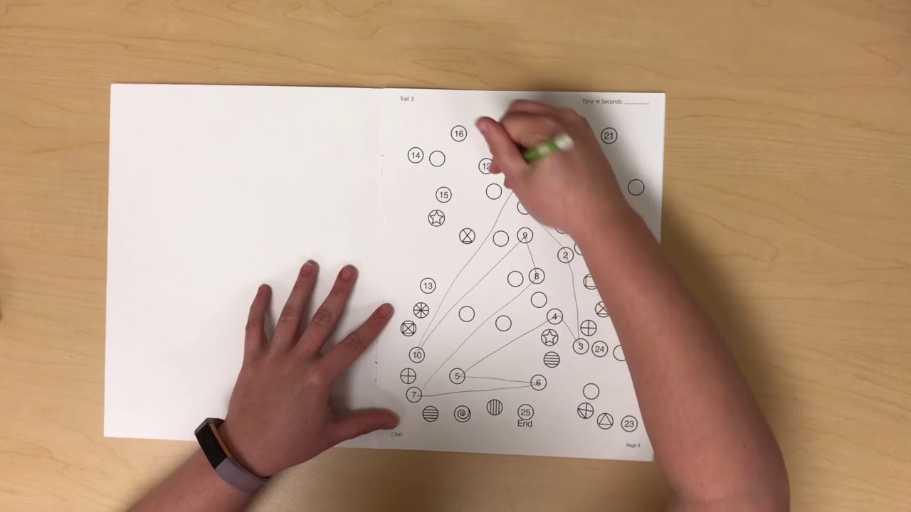 Comprehensive Trail-Making Test OT-530 - YouTube