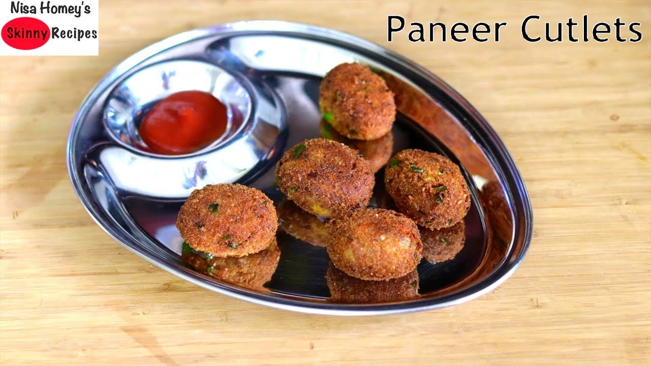 Paneer Cutlet Recipe - How To Make Paneer Cutlets - Healthy & Easy ...