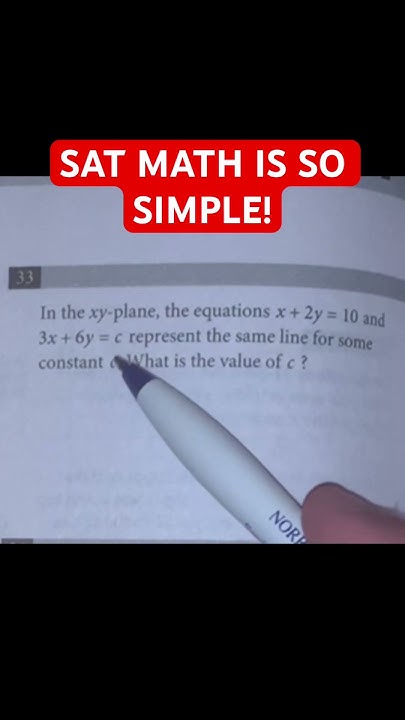 Make SAT math problems look simple #math #satmath #satexam # ...