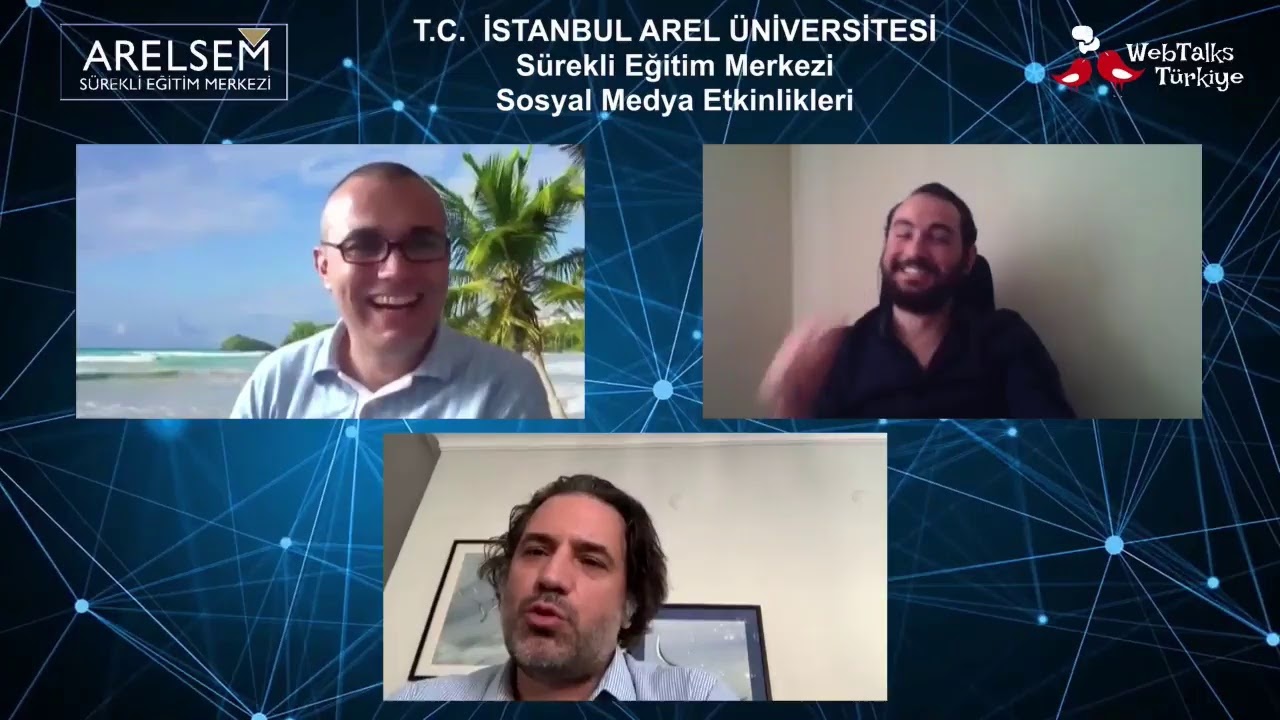 WebtalksTürkiye-ARELSEM Canlı Yayın Etkinliğinde Konuğumuz Sunucu ...