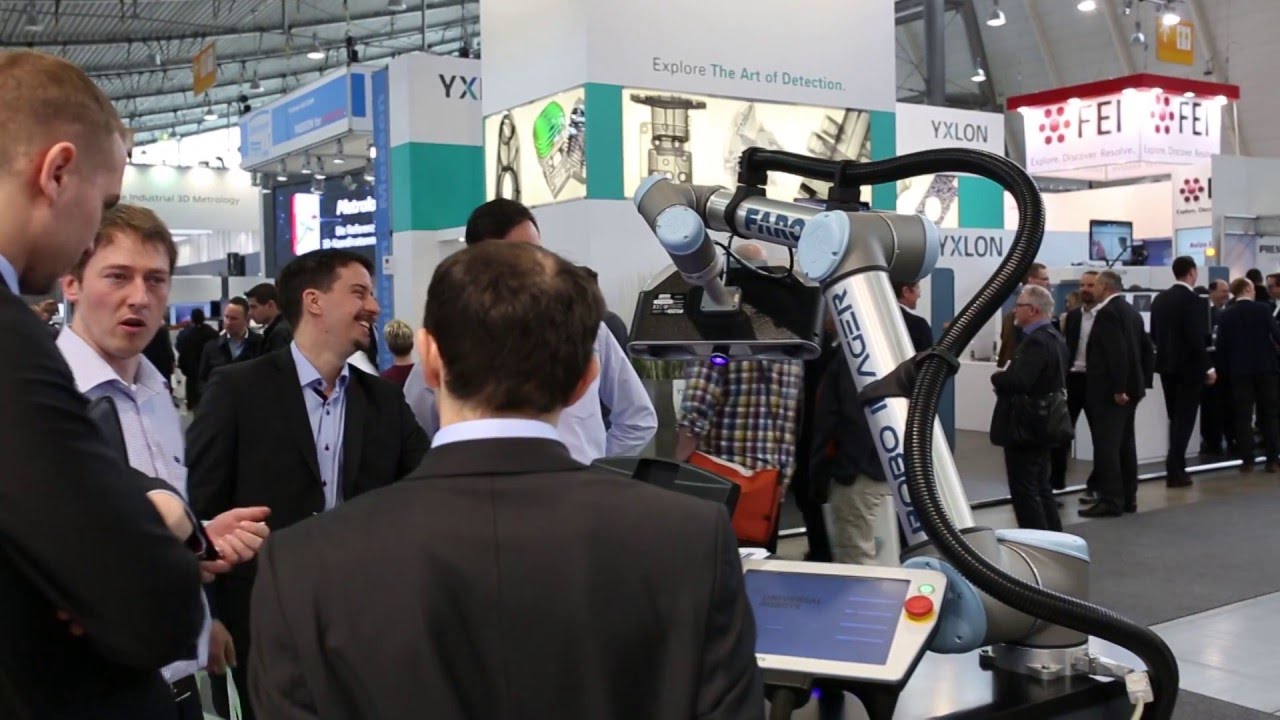 FARO au salon Control 2016 à Stuttgart - YouTube