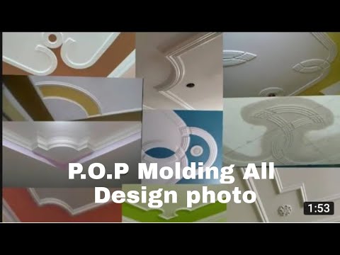 P.o.p Cornish molding design new molding all design 2021 - YouTube