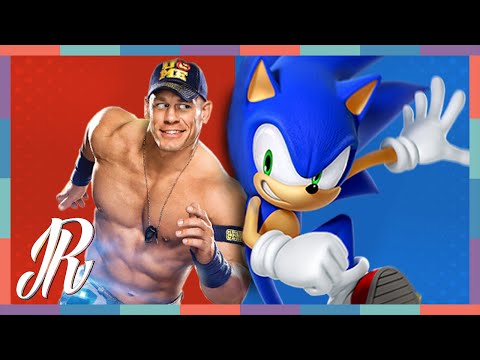 JOHN CENA x SONIC THE HEDGEHOG SPEED ART