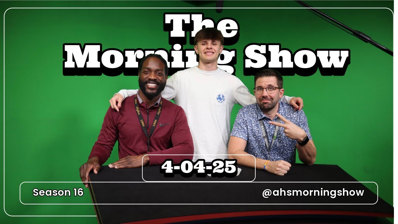 Alpharetta High School Morning Show 4/04/25 - YouTube