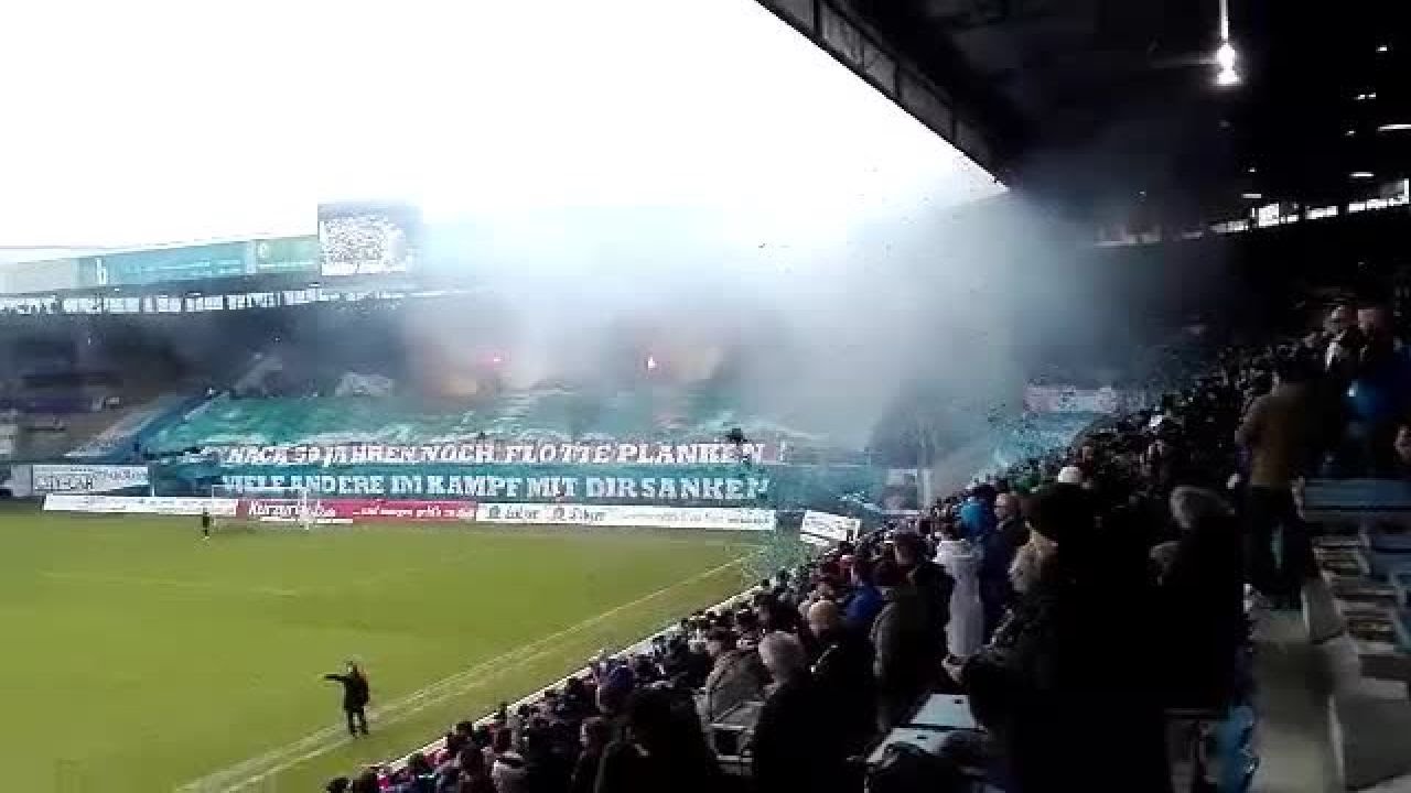 Choreo zu 50 Jahre FC Hansa Rostock - YouTube