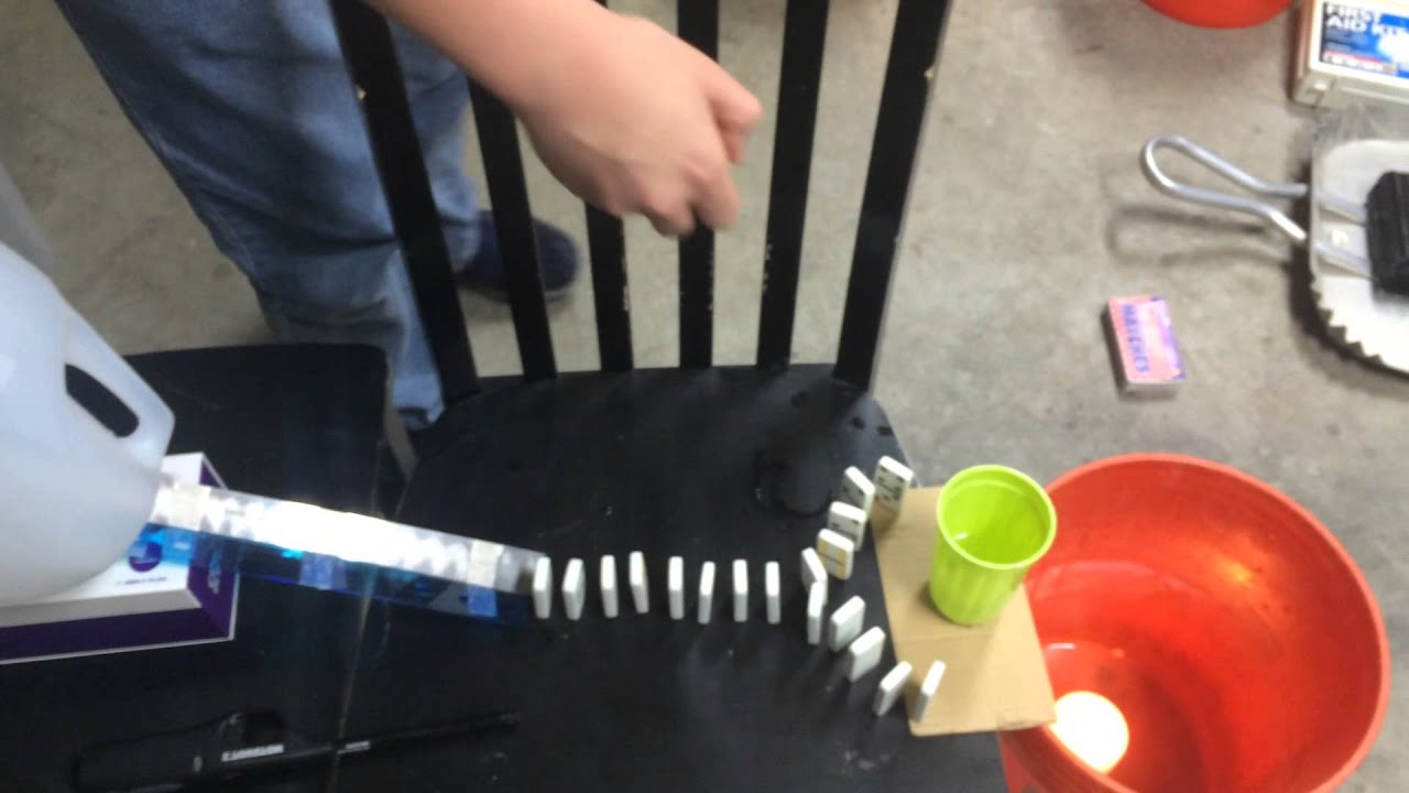 Jeremy Hopkins 8th Grade Rube Goldberg project - YouTube