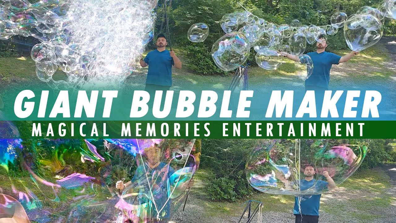 Giant Bubble Maker - YouTube