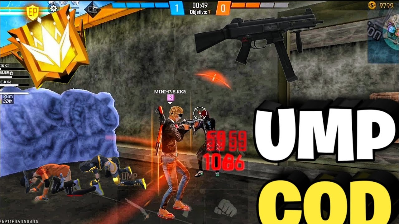 UMP COD⚡ (1VS4😲☠️) - YouTube