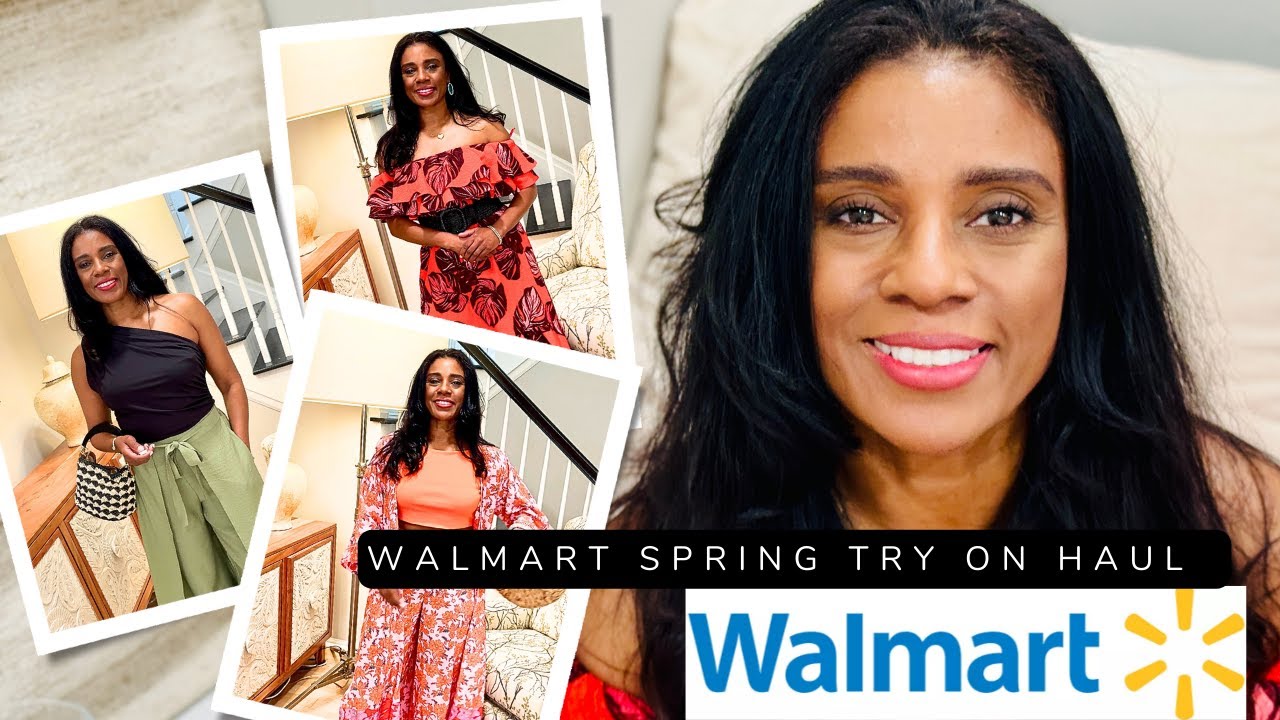 WALMART SPRING 2024 TRY ON HAUL! - YouTube
