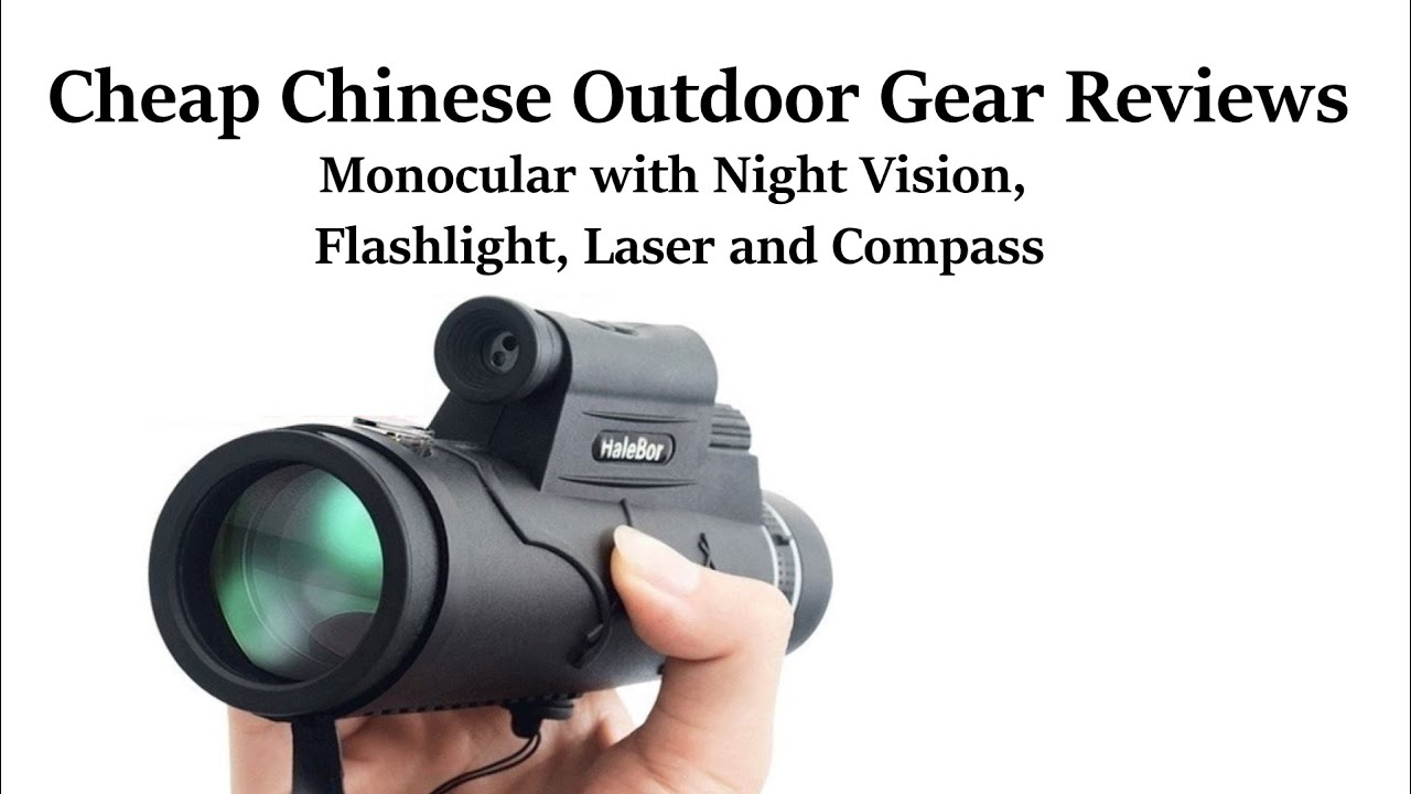 Cheap Chinese Gear Reviews: Wish.com Night Vision Monocular - YouTube