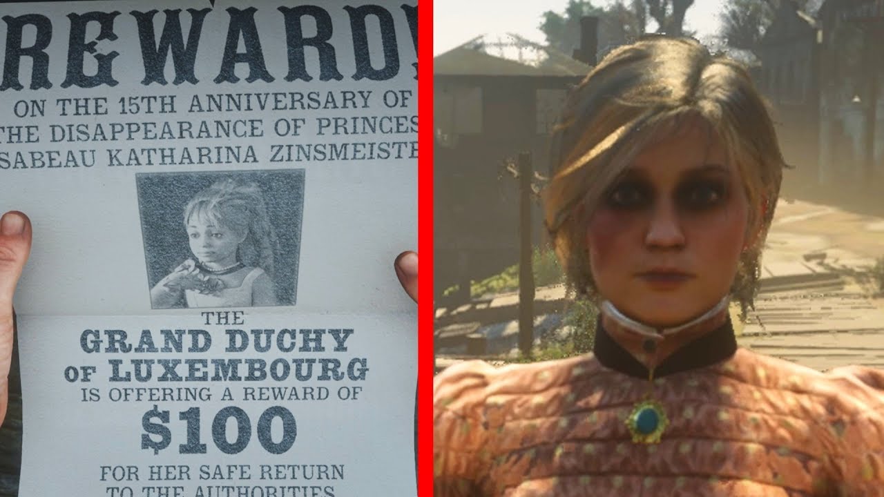 MISSING PRINCESS ISSABEAU FOUND! - Red Dead Redemption 2 Easter Egg ...