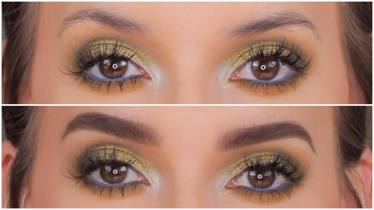 UPDATED BROW ROUTINE- HOW TO FILL IN SPARSE BROWS - YouTube