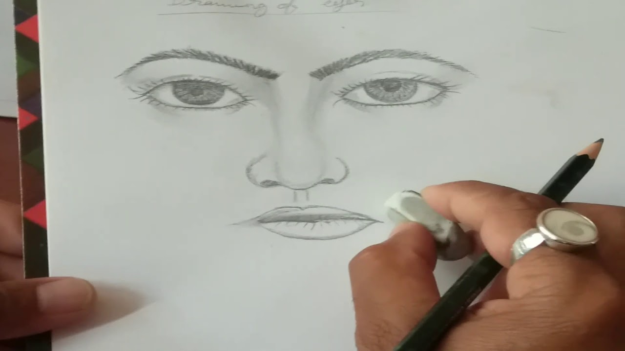Lips study and drawing - YouTube