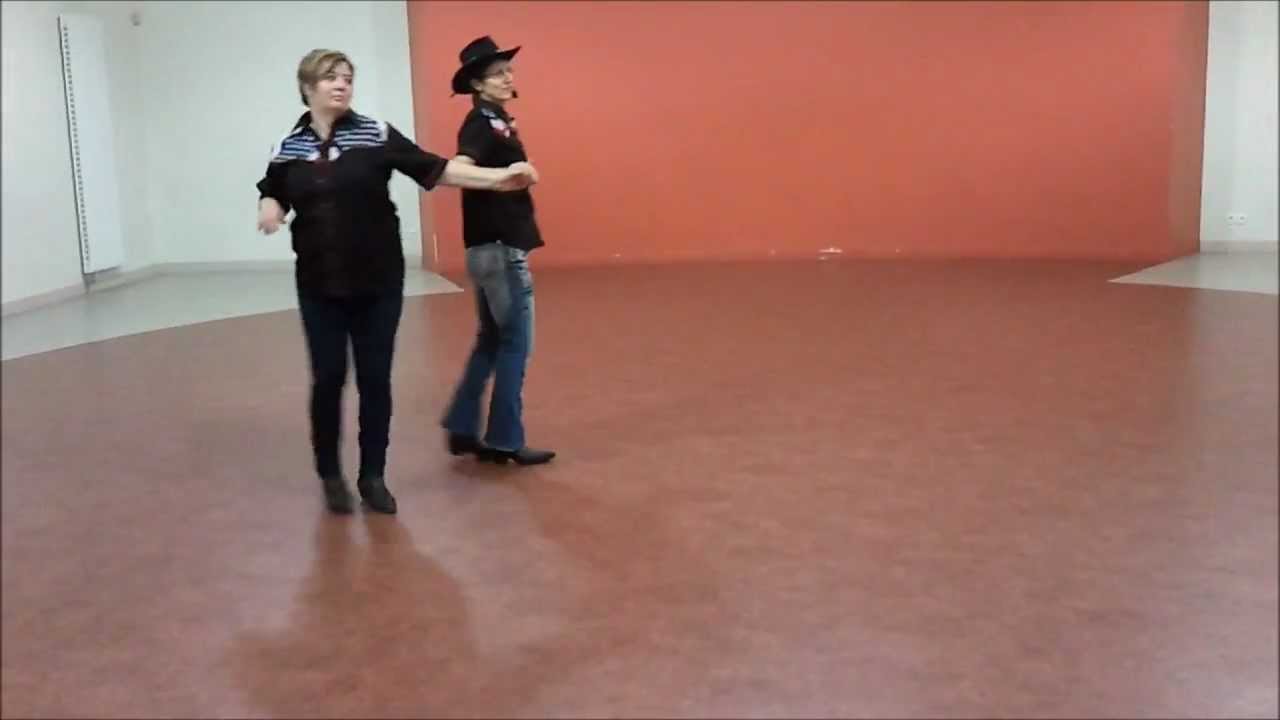 RODEO PRINCESS Line Dance Couple - YouTube