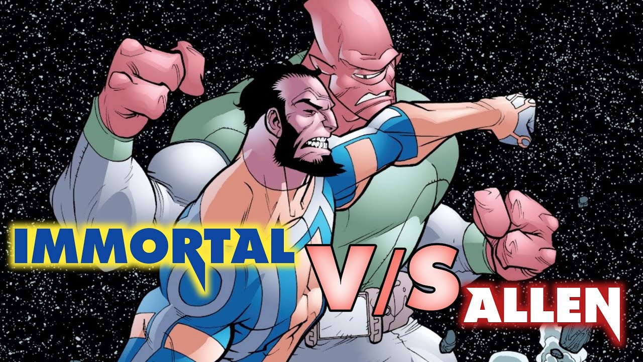 Immortal V/S Allen The Alien | Invincible Comics Volume 9: Out Of This ...