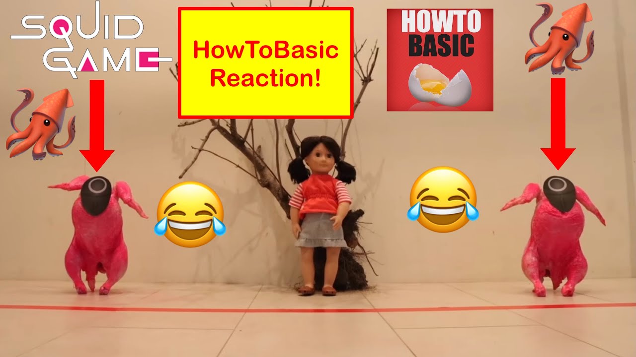 HowToBasic Reaction - How To Survive Squid Game - YouTube