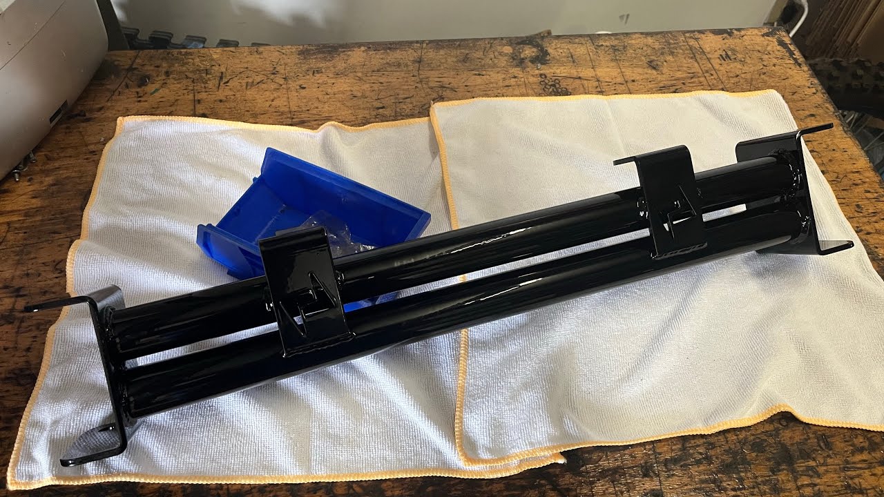 66 c10 radiator support upgrade - YouTube