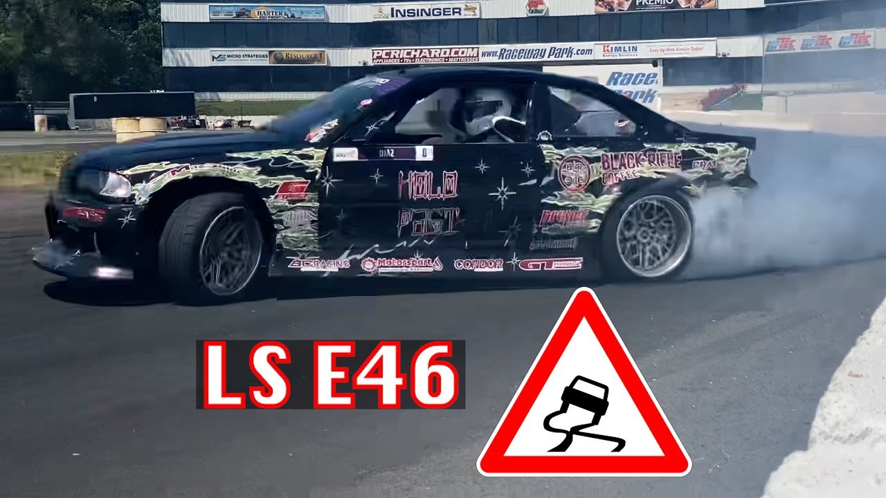 LS Swapped E46 Drifting - YouTube