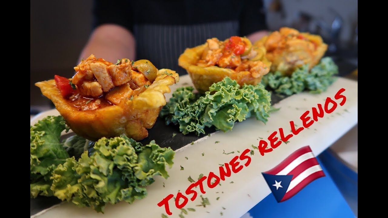 TOSTONES RELLENOS!! - YouTube