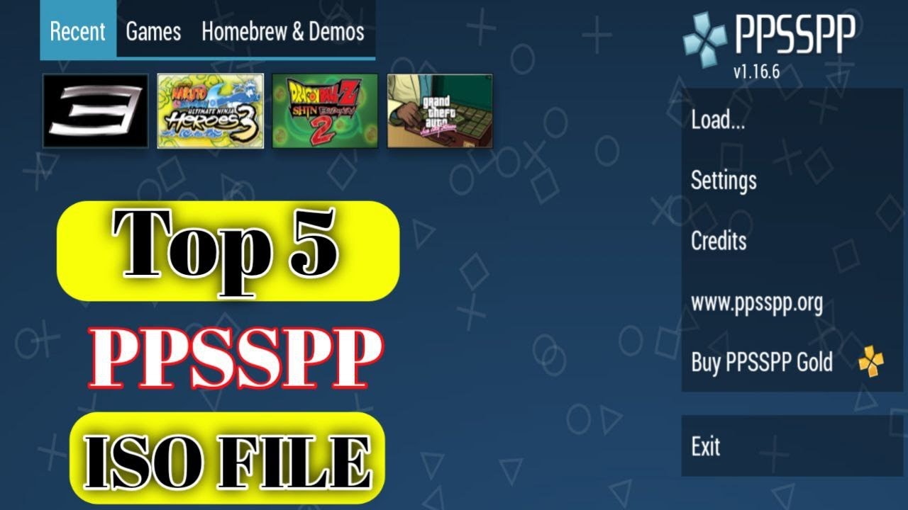 TOP 5 Best Graphics PSP Games For Android Best PPSSPP Game - YouTube
