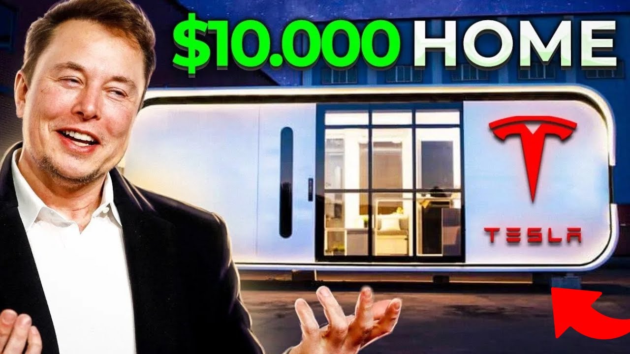 Tesla’s NEW $10,000 House For Sustainable Living Is FINALLY Here! - YouTube