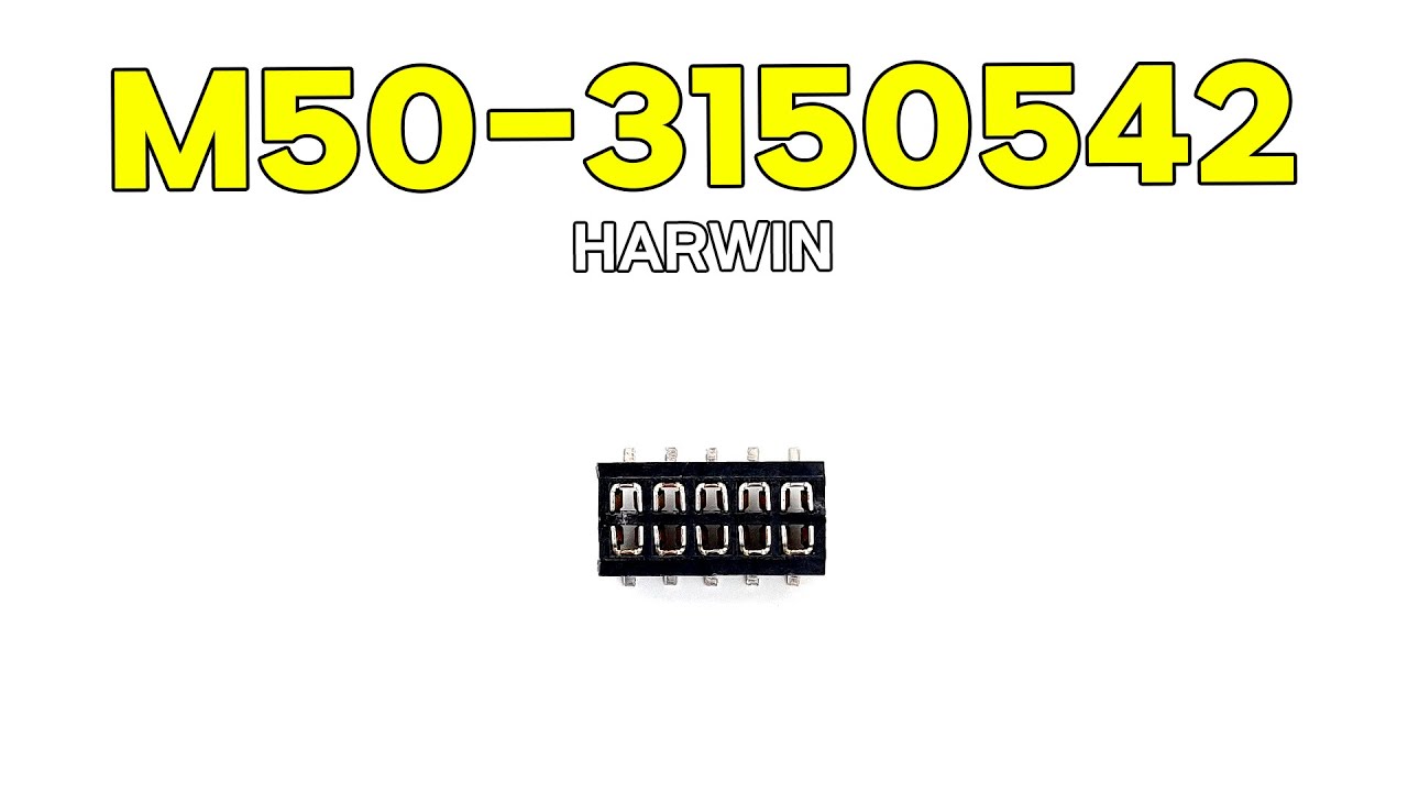 M50-3150542 - Harwin : Archer Connectors - M50 - YouTube