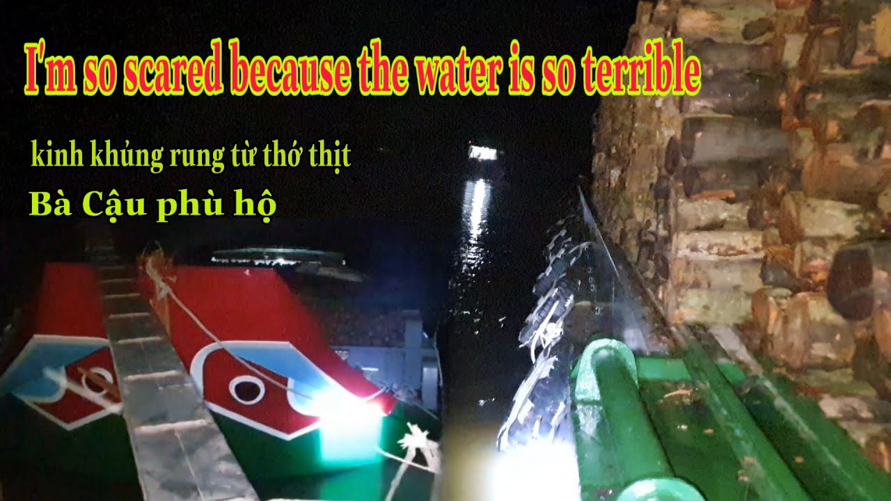 I'm so scared because the water is so terrible - YouTube