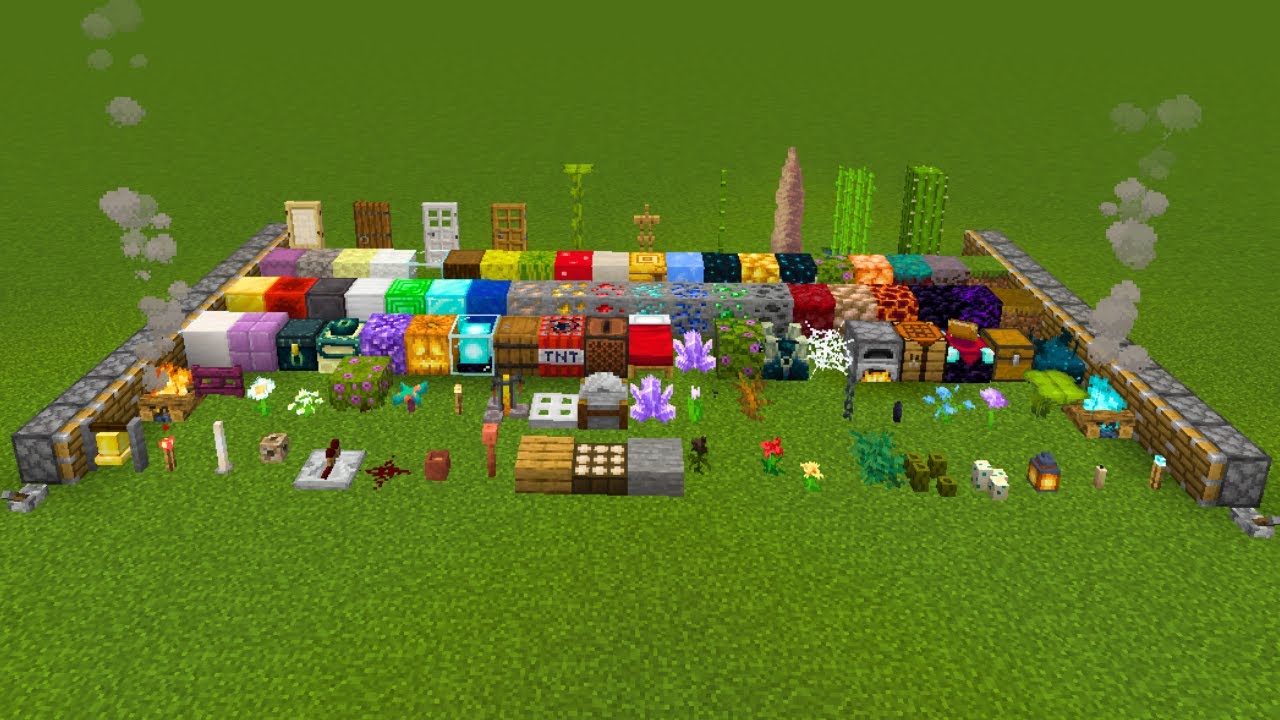 all minecraft blocks x100? - YouTube