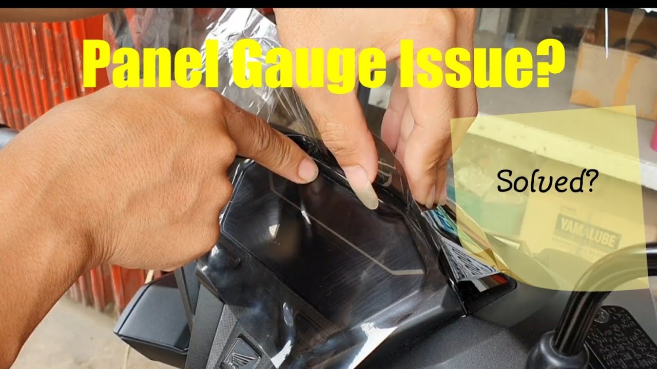 #Panelgauge Honda click 125i panel gauge issue - YouTube