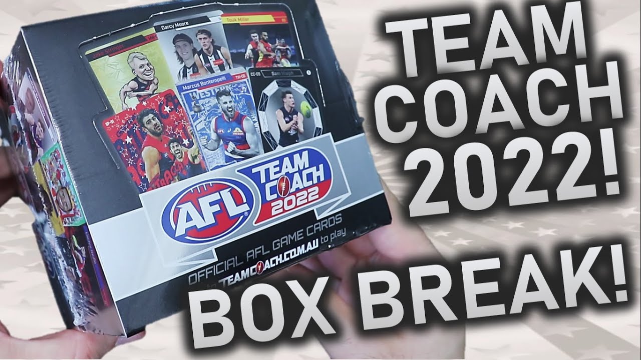 ‎️‍🔥NEW!‎️‍🔥 AFL TeamCoach 2022 - Opening A Whole Box!! - YouTube