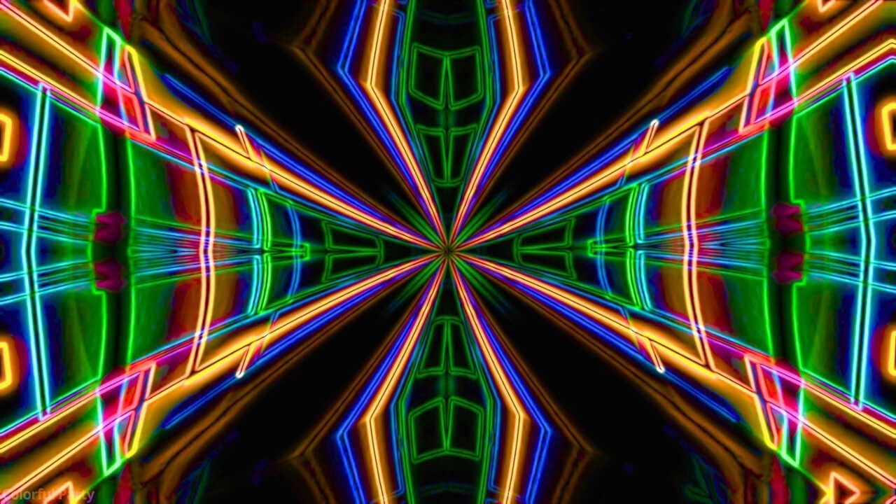 LED disco party lights Flashing night screen on tv 🙃 - YouTube