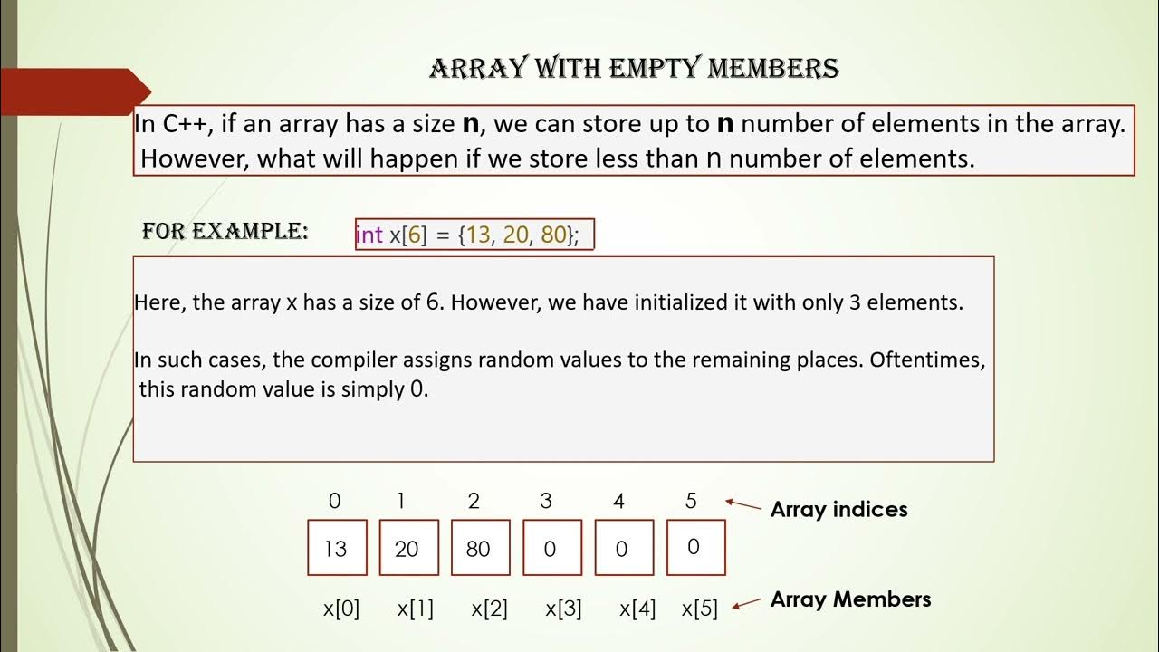 C++ arrays and strings | Part 3 of Course - YouTube