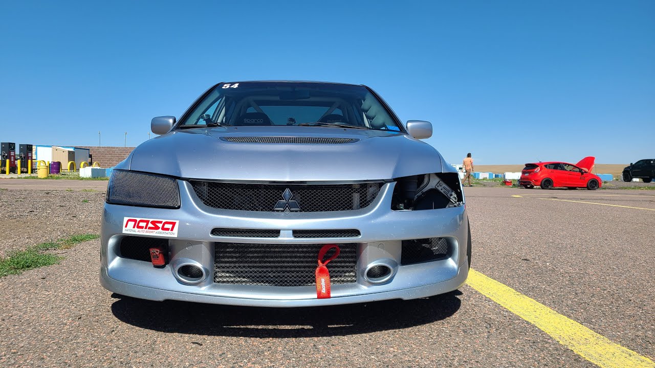 High Plains Raceway HPR Evo9 RE71RS 1:54.5 SCCA Freedom Sprints Time ...