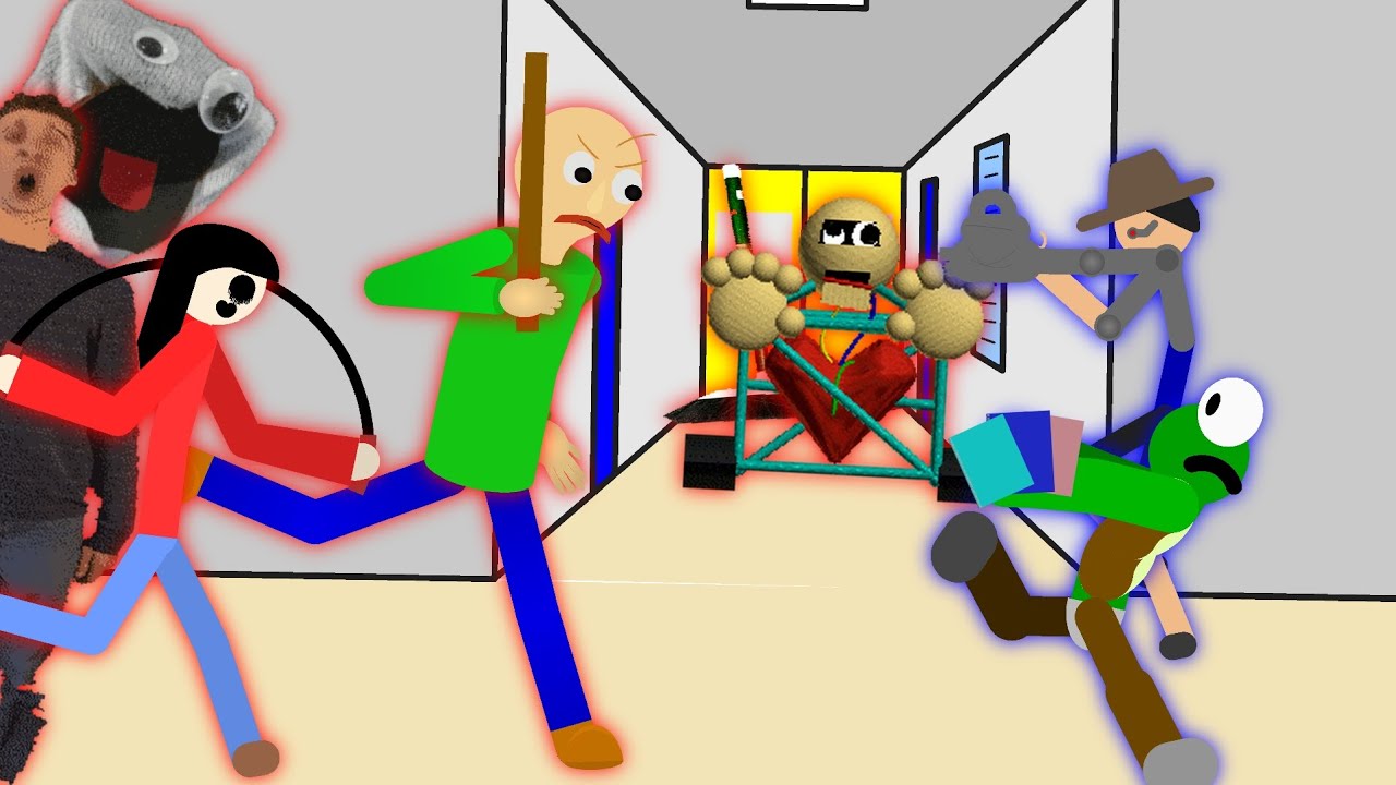 Let's Play Baldi's basics In Education and Learning - YouTube
