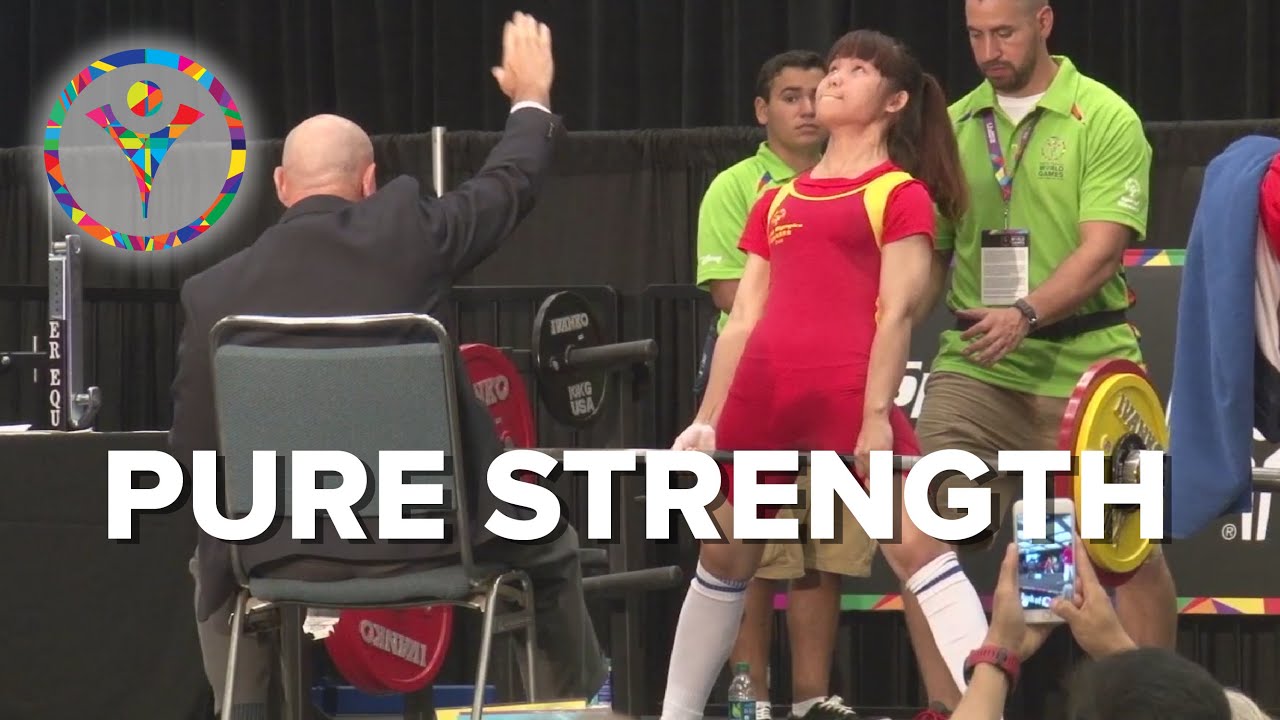 Powerlifting Highlights - 2015 Special Olympics World Games - YouTube