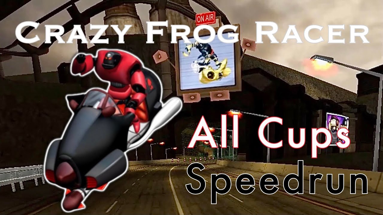 Crazy Frog Racer Speedrun - All Cups [42:21.959] - YouTube