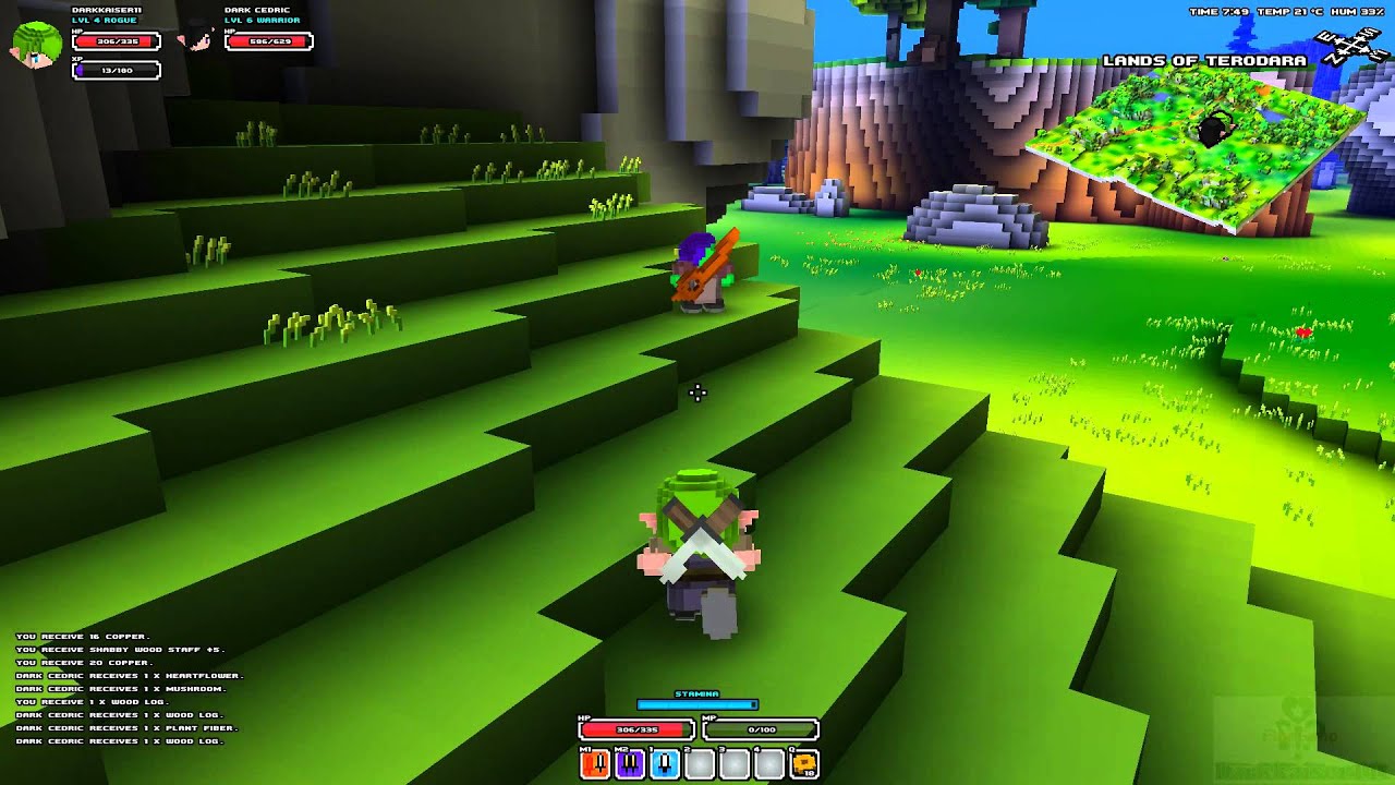 Let's Play Together Cube World Part 19 HD - YouTube