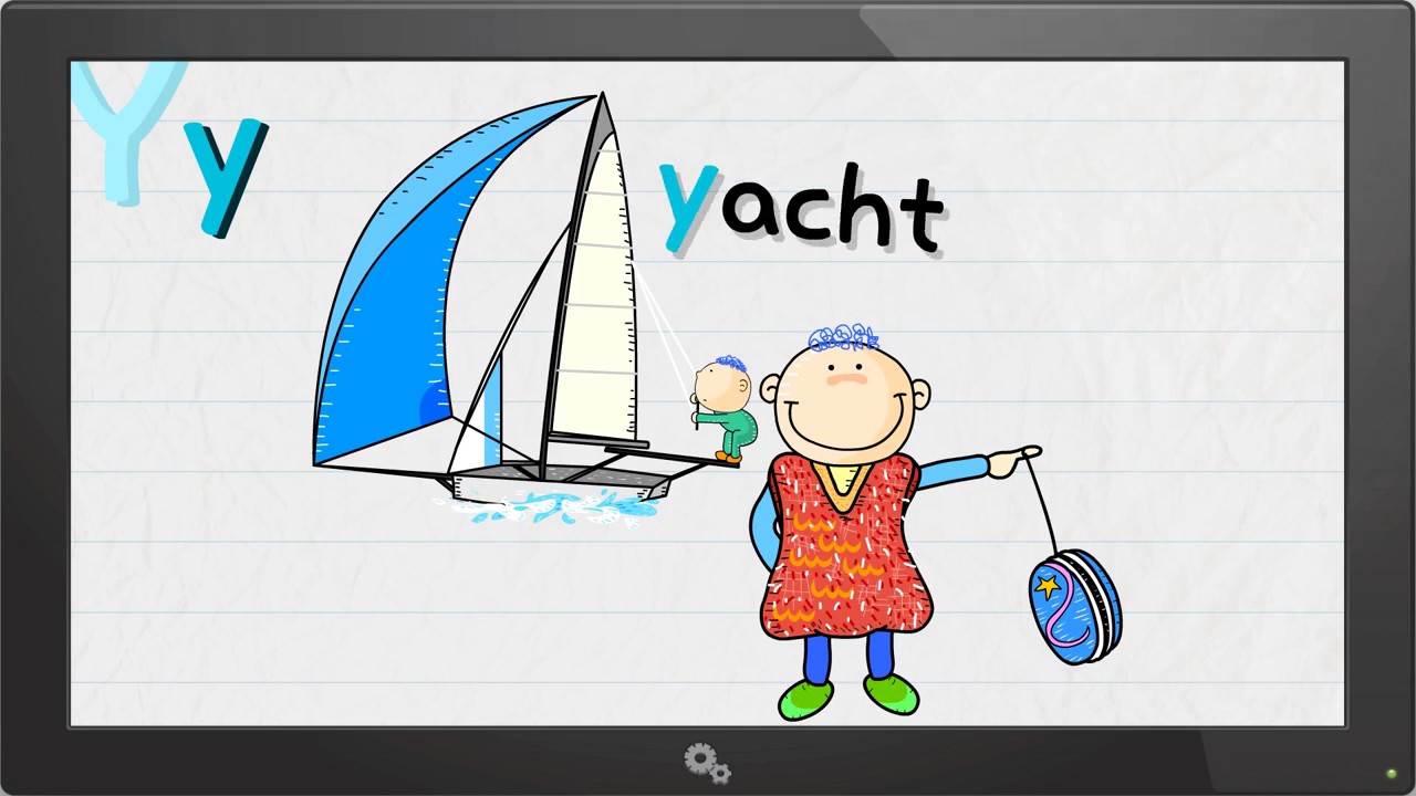 Y is for Yacht, Yarn, Yo-yo - Letter Y - Alphabet Song | Learning ...