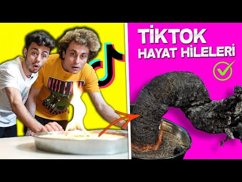 TİKTOK HAYAT HİLELERİNİ DENEDİK !! (FİZİĞİ MAHVETTİK)