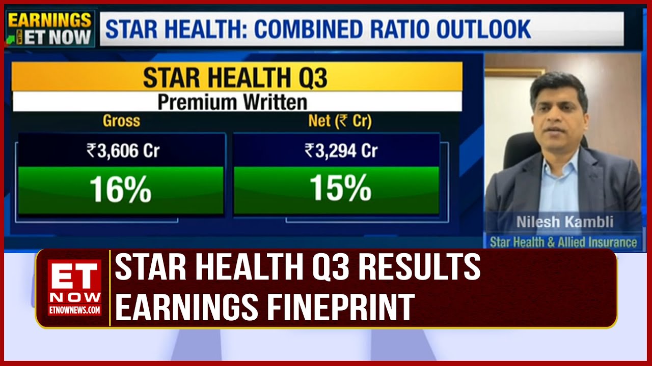 Star Health Q3 Results Earnings Fineprint; Strong Show In Q3 | Nilesh ...