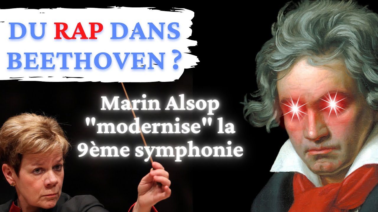 Du RAP dans Beethoven ? Marin Alsop "modernise" la 9ème symphonie - YouTube