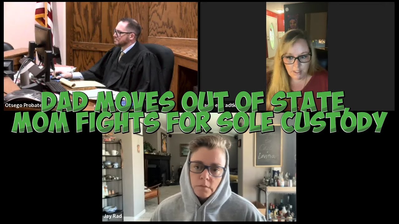 Dad Moves Out of State, Mom Fights for Sole Custody - YouTube