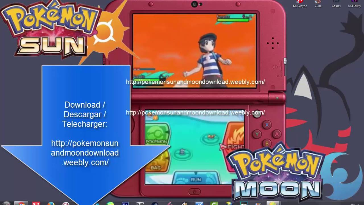 Download Pokémon Sun 3DS DEMO Citra Emulator N3DS ROM[LINK] - YouTube