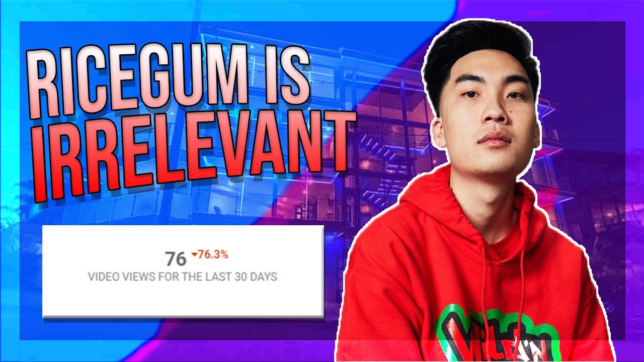Why Ricegum Has Become IRRELEVANT In 2020... - YouTube