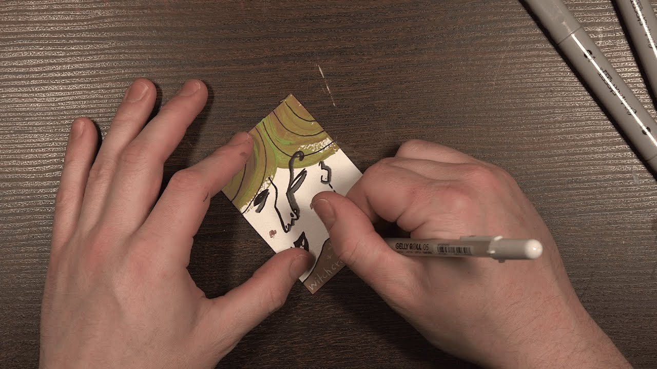Mini Painting - "Witchcraft" | Edward Cory - YouTube
