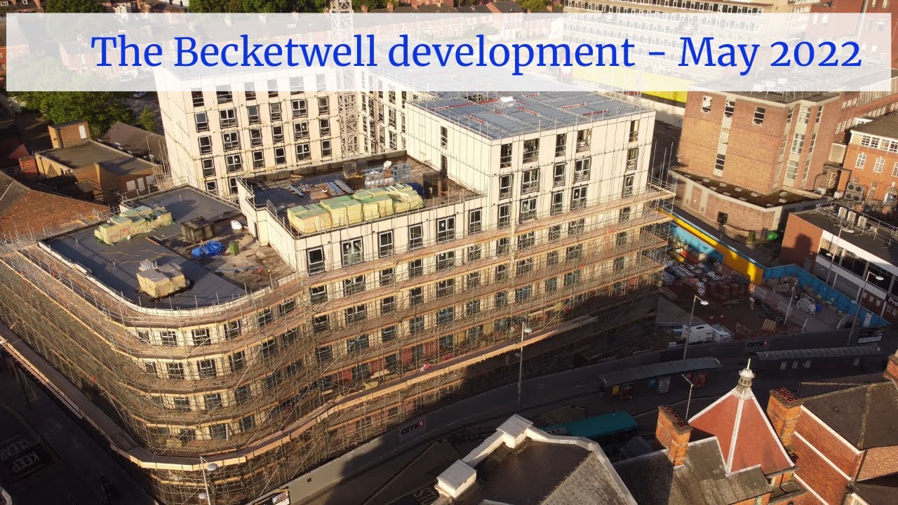 Becketwell development area (former Duckworth Square, Debenhams ...