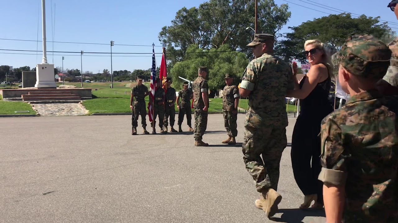 LtCol Brian Heatherman Marine Corps Retirement - YouTube