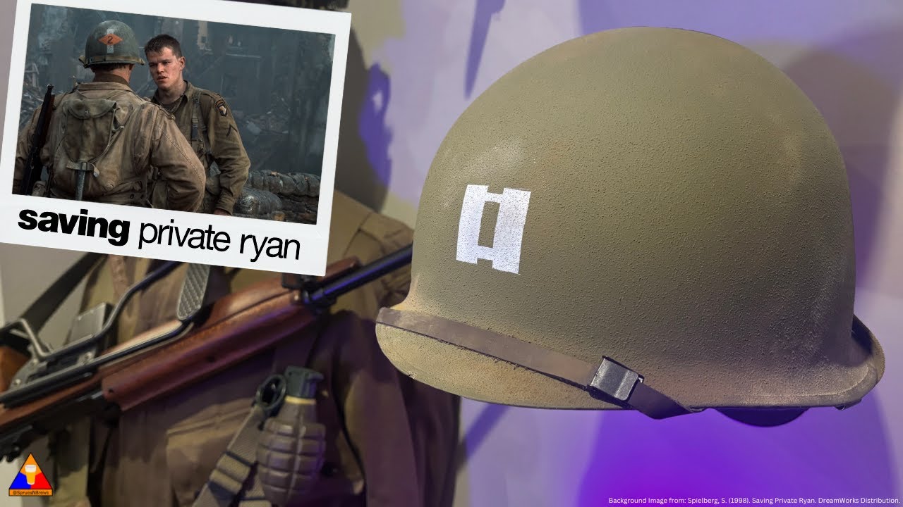 Making Captain Miller's Helmet from "Saving Private Ryan" | Painting ...